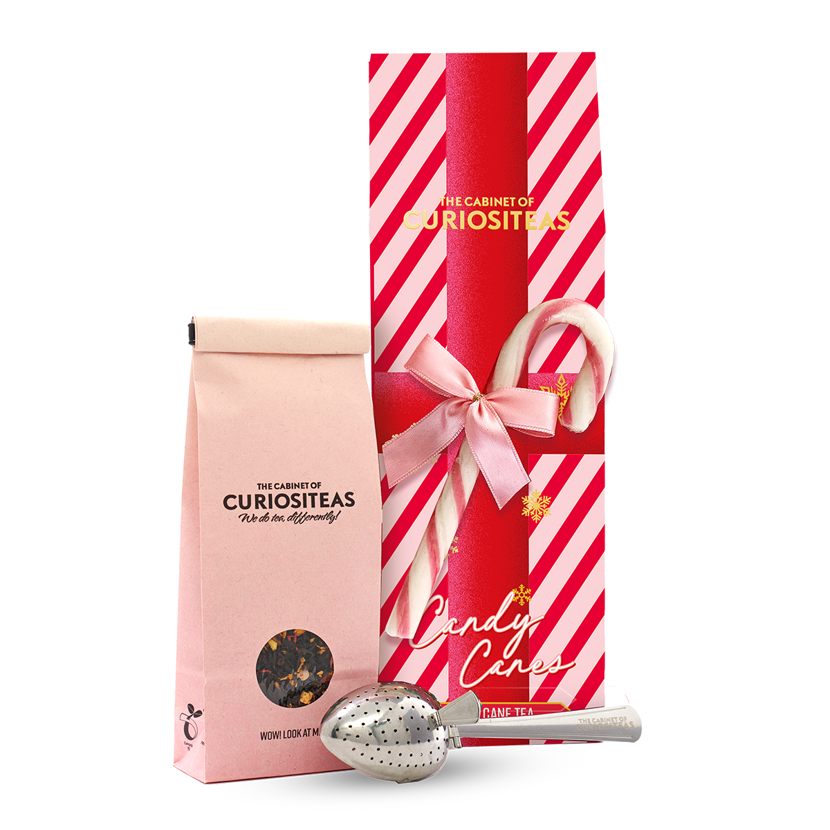 Candy Canes Tea Giftbox - The Cabinet of CuriosiTEAs Store
