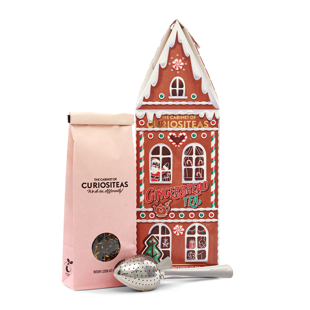 Gingerbread House Tea Giftbox - The Cabinet of CuriosiTEAs Store