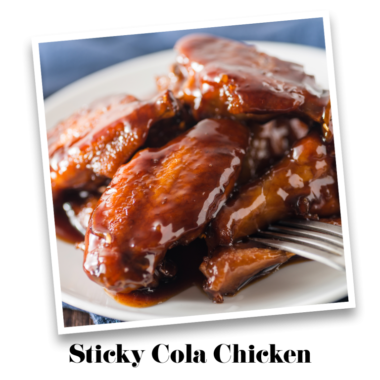 Sticky Cola Chickenwings | Sticky Fingers Flakes Smoked & Spicy - The ...