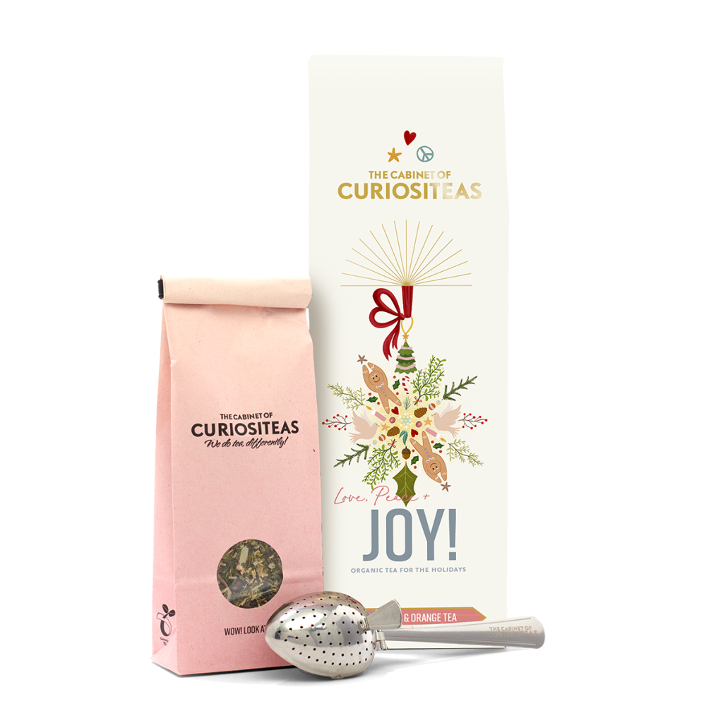Joy Infusion - White Christmas Giftbox - The Cabinet of CuriosiTEAs Store