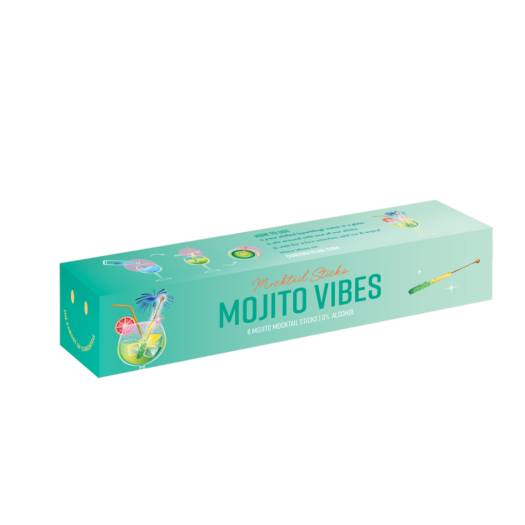 Mocktail Sticks Mojito Box met 6 sticks (1 stuk) - The Cabinet of ...